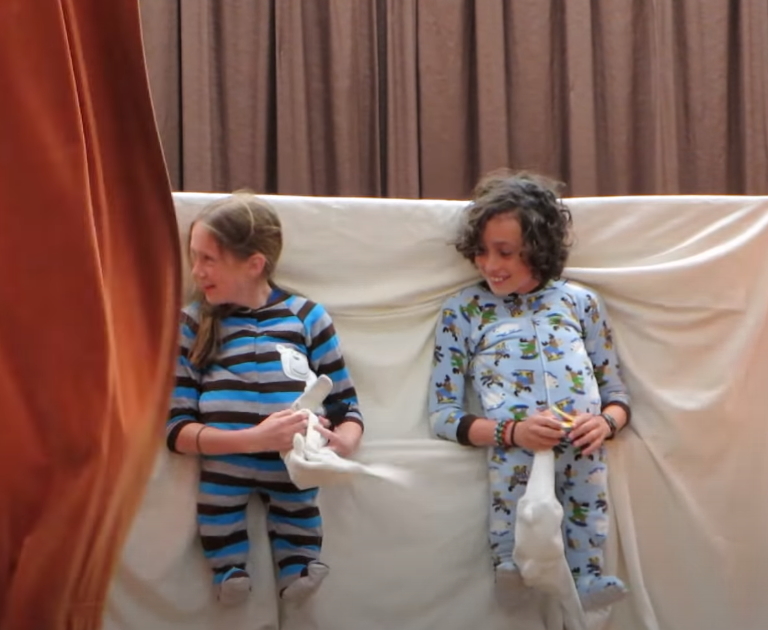 Two 5th Grade Girls Pull Of Hilarious Talent Show Skit