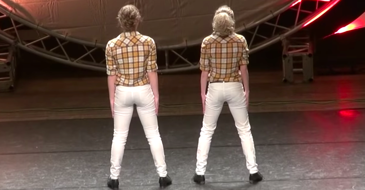 Girls take no prisoners during clogging showdown