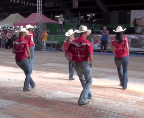 Italians Show Fancy Footwork At Line Dance Festival