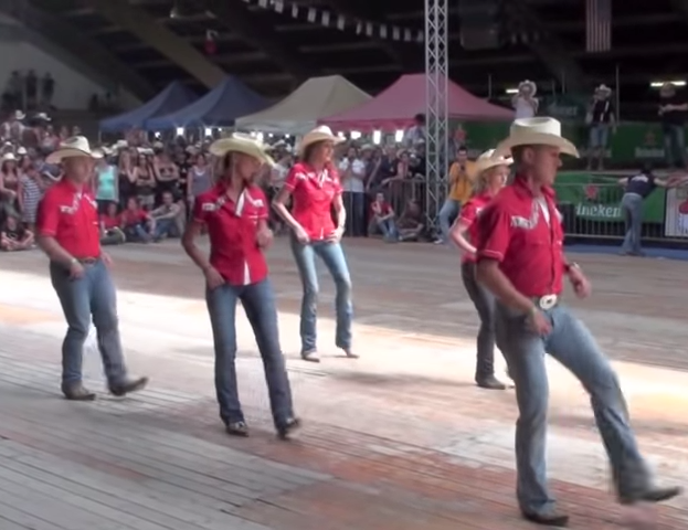Italians Show Fancy Footwork At Line Dance Festival