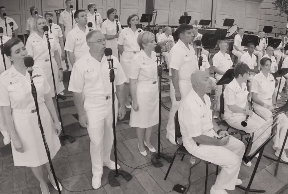 Navy Man Sings Beautiful Mashup Of Beloved Songs