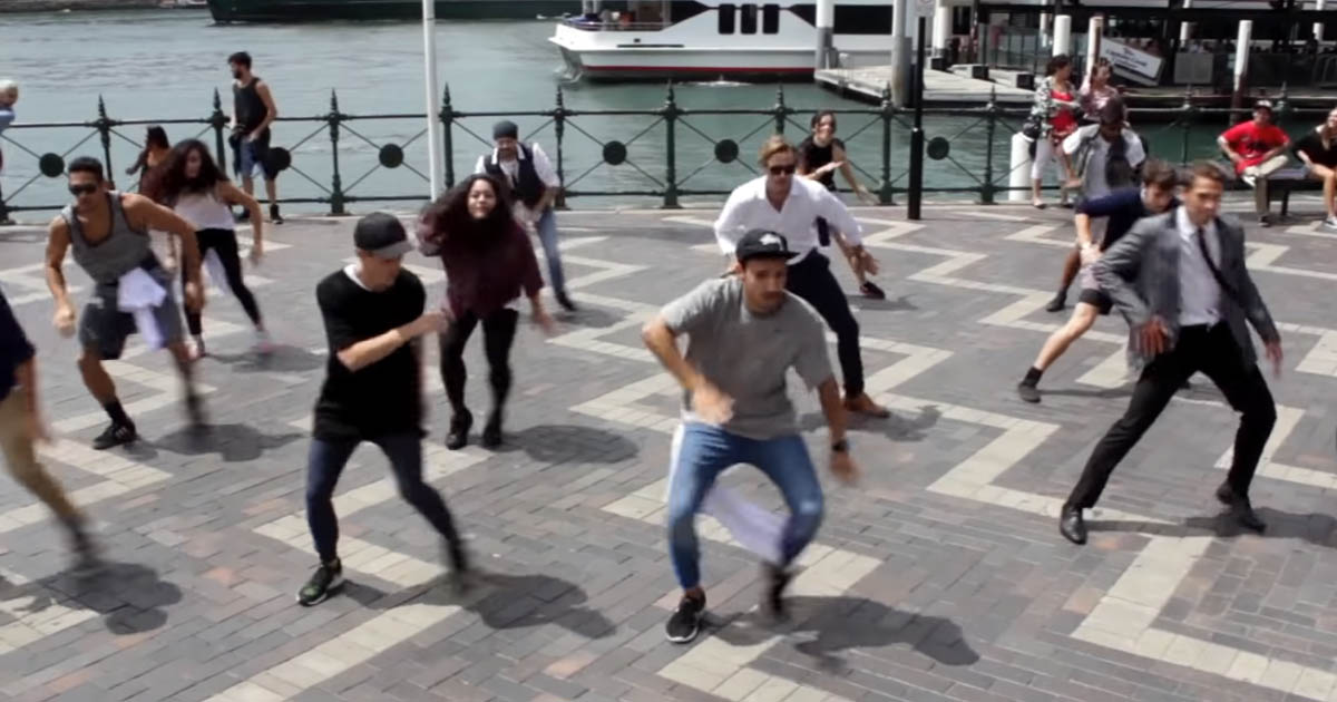 Breakdancers do moves to “Uptown Funk,” then boardwalk crowd breaks ...
