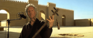 Man plays ‘epic of gilgamesh’ on traditional instrument in Sumerian