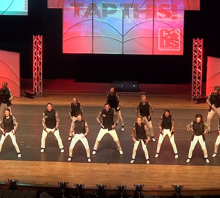 Clogging Champions Bring Down House With Fun Routine