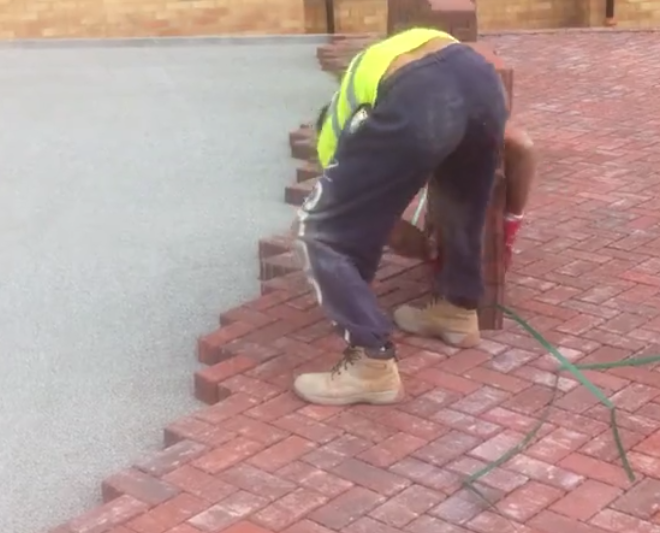 Man Possesses Impressive Bricklaying Skills