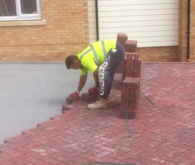Man Possesses Impressive Bricklaying Skills