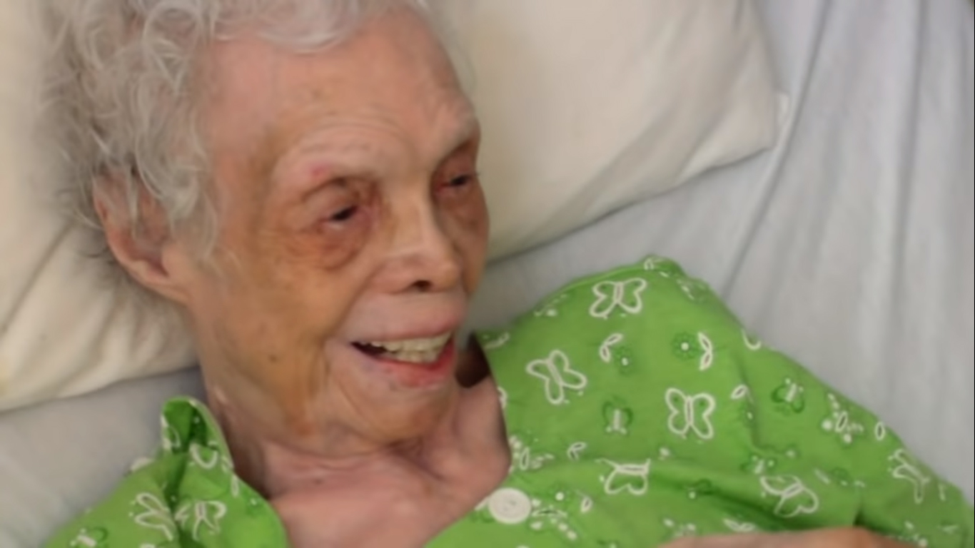102 Year Old Dancer Sees Her Younger Self On Film For The First Time