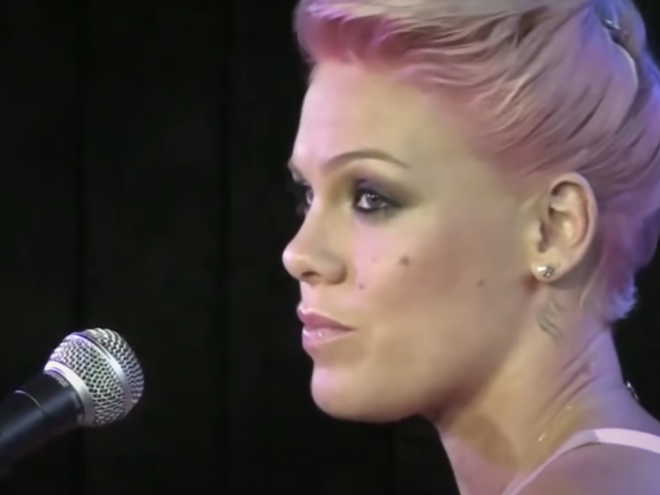 Pink Sings Flawless Live Version Of “Perfect”