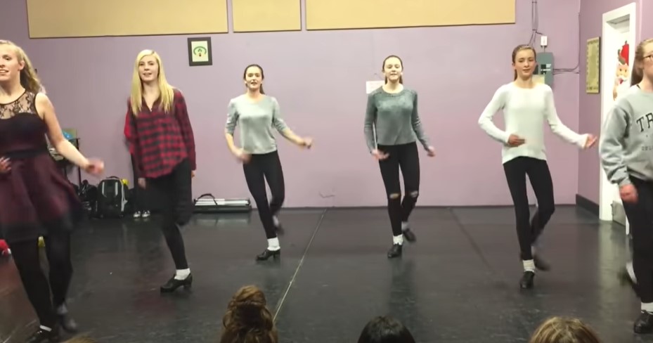 Canadian Irish dance girls’ acapella line dance wins the internet’s heart