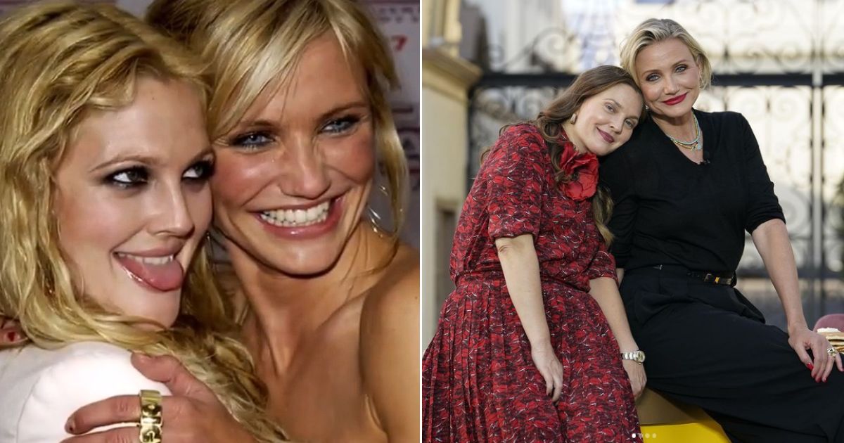 Best friends Cameron Diaz & Drew Barrymore age gracefully and flaunt ...
